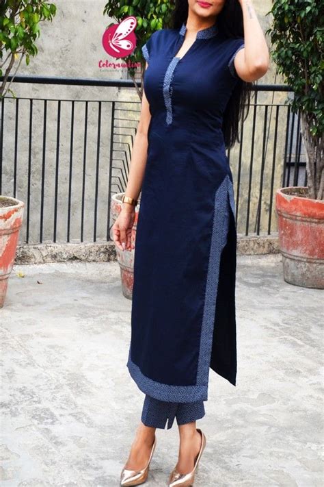 Straight Pant And Kurti Design At Marcos Hines Blog