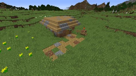 Redstone House 9 Redstone Dirt Hut Minecraft Map