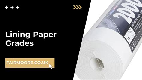 Lining Paper Grades The Essential Guide For Your Home Makeover Fair