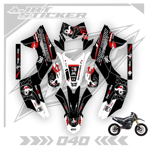 Jual DECAL HONDA FULL BODY CRF L 150 BOLEH REQUES NAMA AJRT 040
