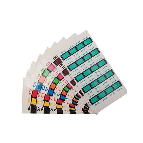 Colour Code Alpha African Filing Systems