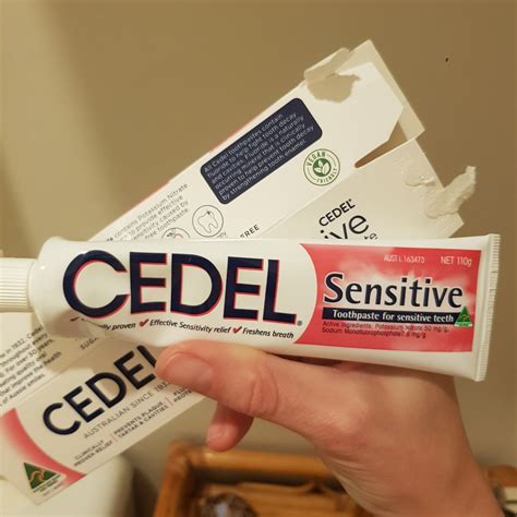 Cedel Cedel Sensitive Toothpaste Reviews Abillion