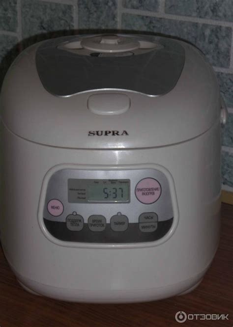Отзыв о Мультиварка Supra MCS-4501 | Испробывала более четырех ...