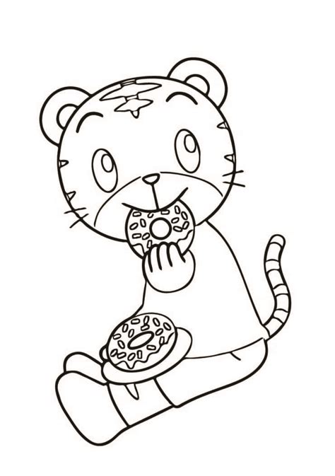 しまじろう キャラクター 印刷可能ぬりえ無料ダウンロード