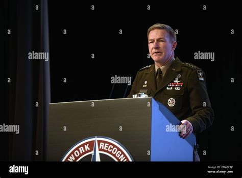 Army Gen James Mcconville Chief Of Staff Of The Army Addresses
