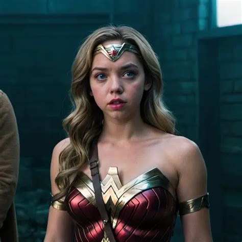 Sydney Sweeney As Wonder Woman Massive Bosoms Hd 4k