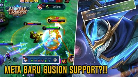 Meta Baru Gusion Support Pake Retri Mlbb YouTube