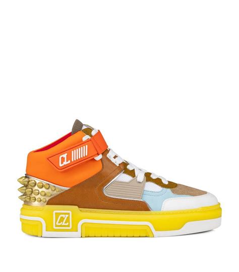 Christian Louboutin Astroloubi High Top Sneakers Multi Editorialist