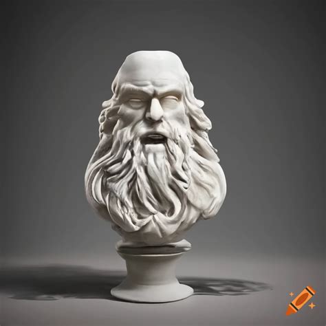 Marble Bust Of Odin On Craiyon