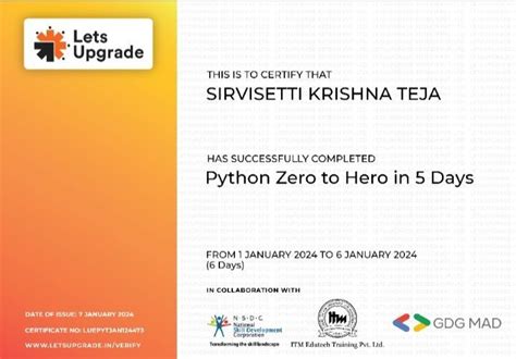 Hey Everyone I Am Excited To Share That I Have Completed The Python