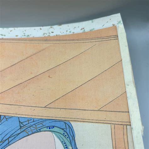 Yahooオークション K1106612 春画 浮世絵 木版画 美人図 錦絵 艶本