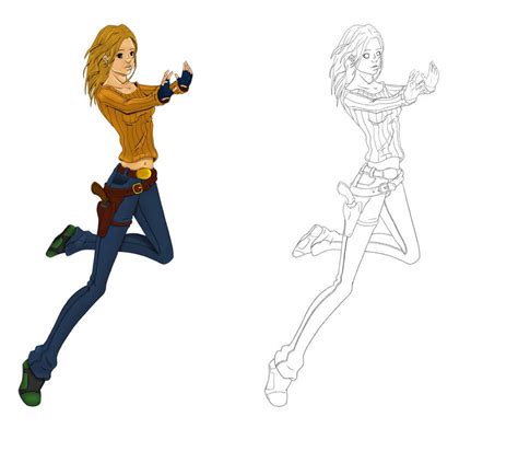Gunslinger Lass By Orr Malus On Deviantart