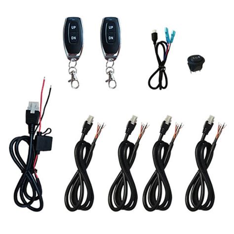 Pengontrol Sinkronisasi 4ch 12v Wireless Remote Control Hall Sensor