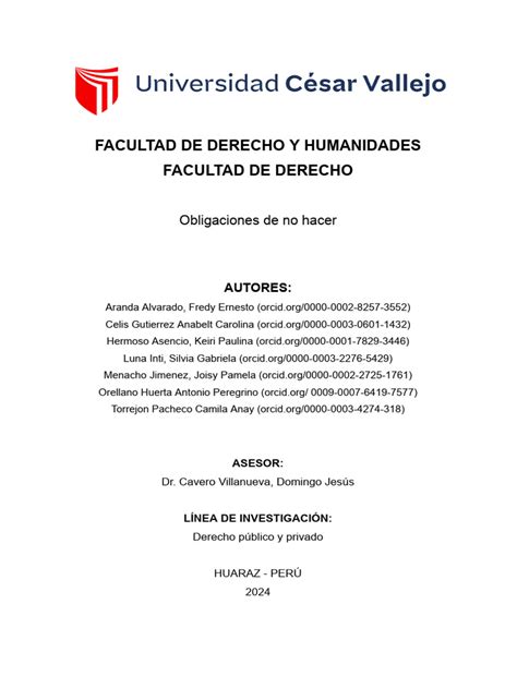 Informe Final Grupo 03 Pdf Daños Y Perjuicios Justicia