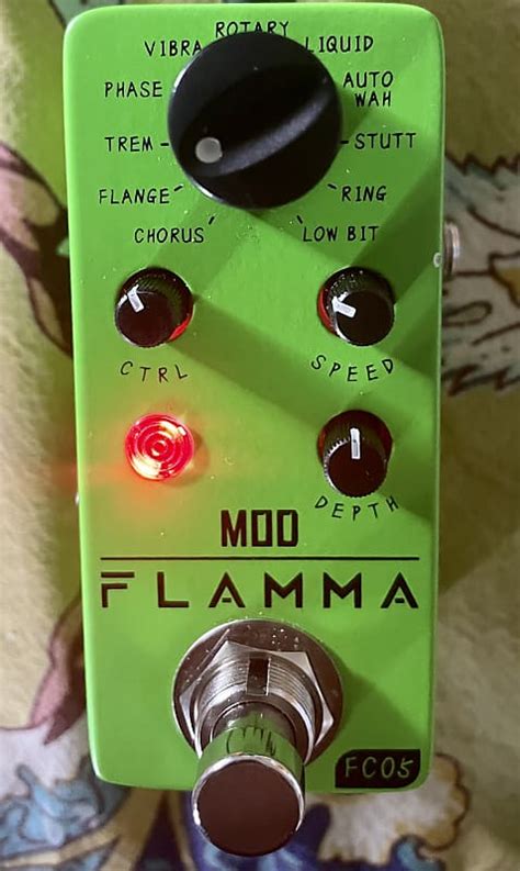 Flamma Mod Fc05 Modulation Multi Effect Pedal Reverb