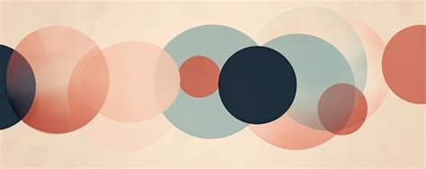 Premium Ai Image Minimalistic Abstract Background With Overlapping