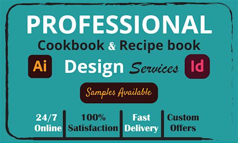 Design An Unique Cookbook And Recipe Book Cover Design By Design