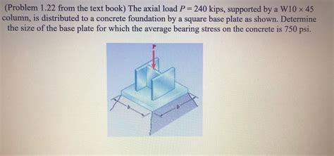 Answered Problem 1 22 From The Text Book The… Bartleby