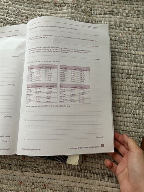 Cambridge Igcse Ict Practical Workbook Hobbies And Toys Books