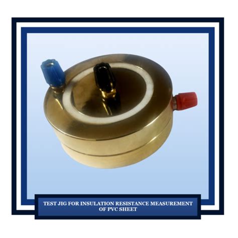 Test Jig For Insulation Resistance Measurement Of Pvc Sheet