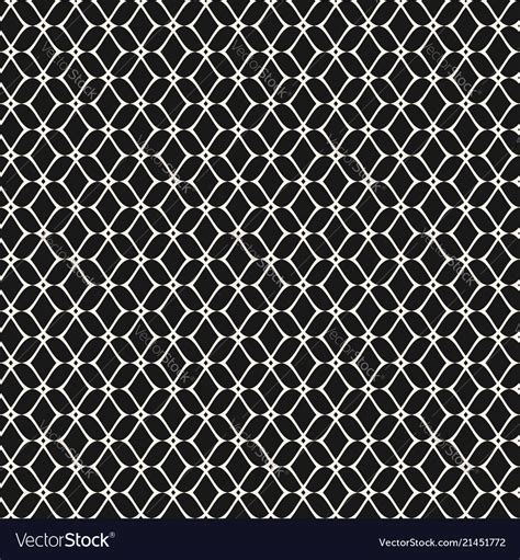 Mesh Seamless Pattern Thin Wavy Lines Texture Vector Image