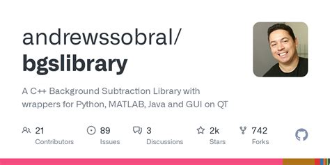 Graphical User Interface Qt Andrewssobral Bgslibrary Wiki Github