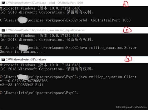 编写基于rmi iiop的分布式应用或系统的运行步骤 iiop90 csdn博客