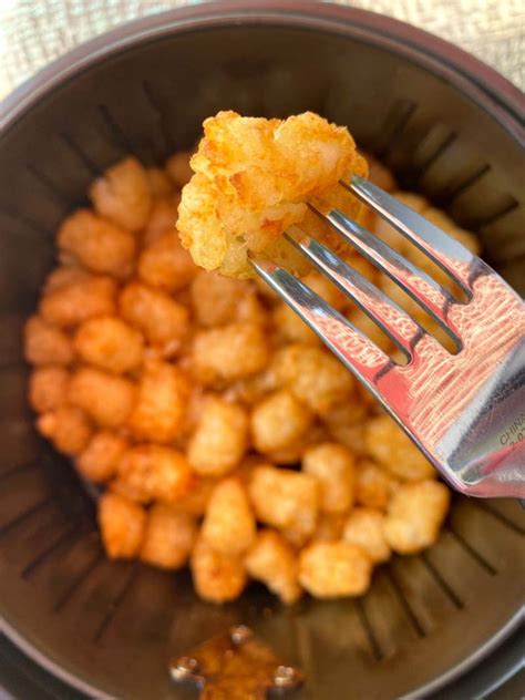 Air Fryer Frozen Tater Tots Melanie Cooks