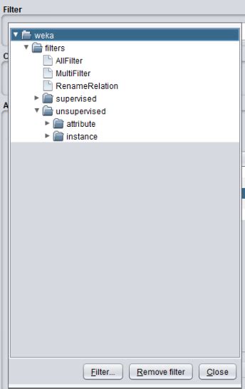 Lecture 14 Learn How To Use A Filter Remove Uwec Cs Data Mining 101 With Weka