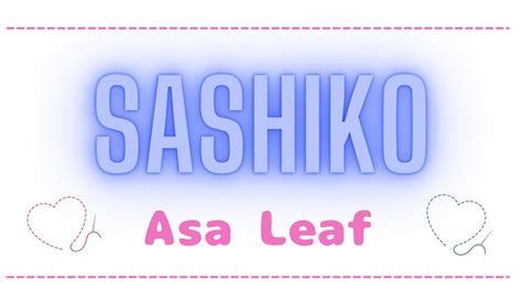 【sashiko ／asa Leaf】how To Stitch Sashiko Asanoha Japanese Hemp Leaf