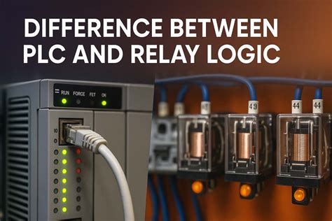 difference between plc and relay logic electrical engineering hub