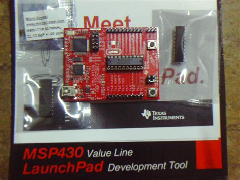 GErgErOusmAximUs MSP EXP430G2 MSP430 LaunchPad Value Line