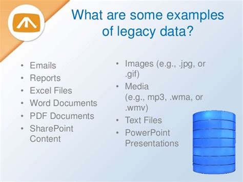 legacy data management
