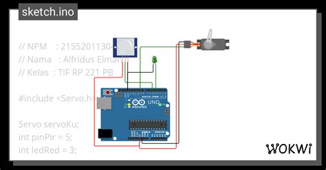 Simulation Interaksi Sensor Dan Aktuator Wokwi ESP32 STM32 Arduino Simulator