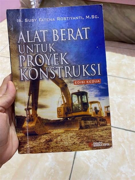Buku Alat Berat Untuk Proyek Konstruksi Buku Alat Tulis Buku Di