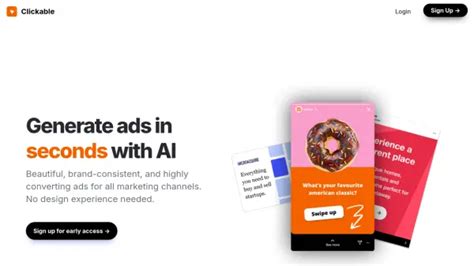 Clickable Generate Ads In Seconds With Ai
