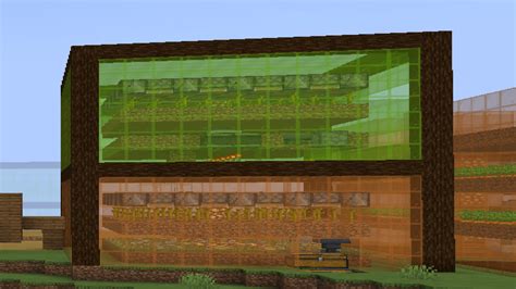 Minecraft Schematic Pumpkin And Melon Farm By Noob