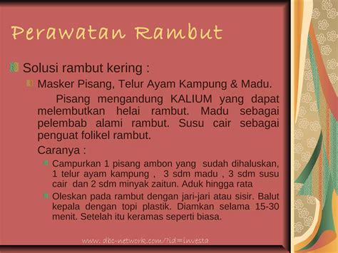 Tips Cantik Alami Ppt