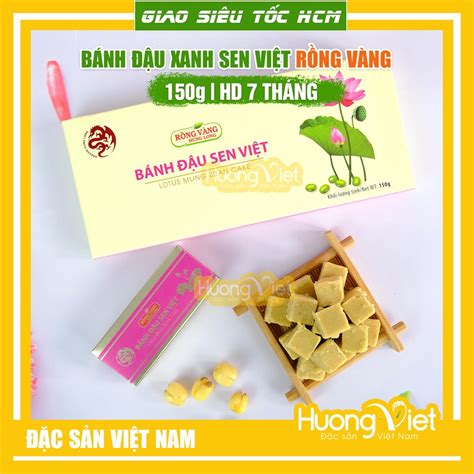 Bánh đậu Xanh Rồng Vàng Hải Dương Hạt Sen