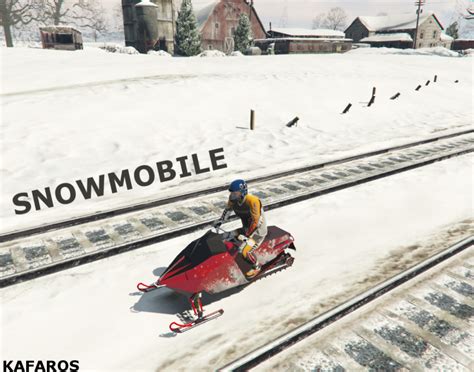 Snowmobile Gta 5 Mod