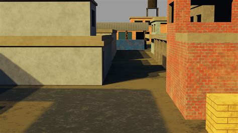 Modular Fps Game Environment And Assets 3d Model By Sathak