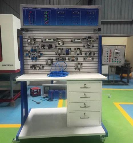 Digital Plc Based Pneumatic Trainer Kit For Educational Automation