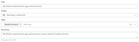 Tutorial Create OAuth Credentials For App Authentication Documentation Esri Developer