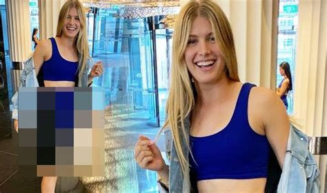 Eugenie Bouchard Instagram Star Unveils Awkward Wardrobe Malfunction