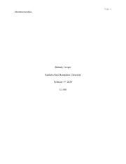CJ 300 Module 4 Brittany Cooper Docx Page 1 Literature Analysis