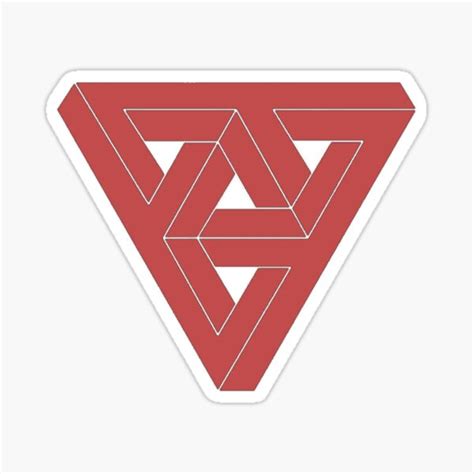 Optical Illusion Reverse Triangle Optical Eyes Abstractillusion