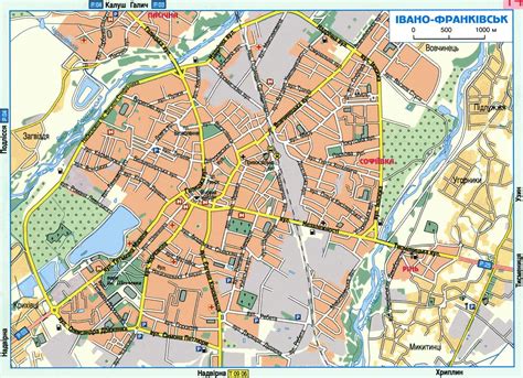 Map Of Ivano Frankovsk