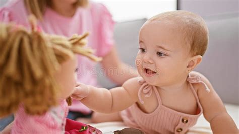 Cool Mum And Tiny Tot A Casual Indoor Lifestyle Of A Mother And Daughter S Lovely Playtime
