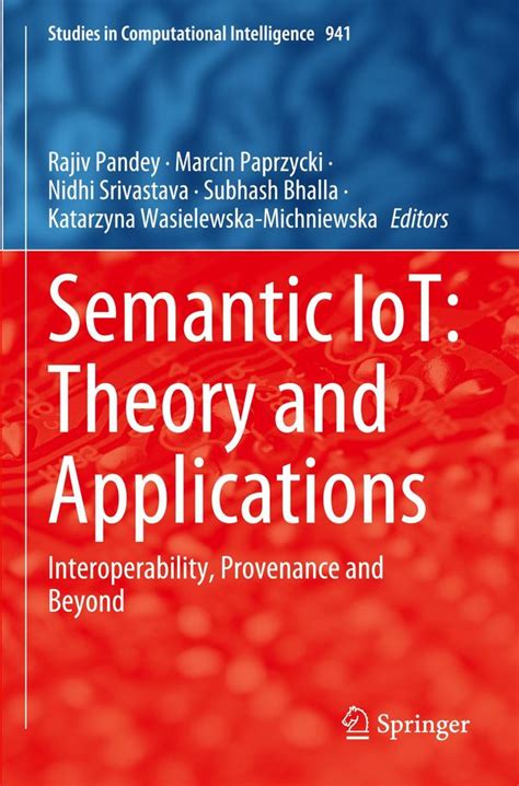 Semantic IoT Theory And Applications Buch Jpc