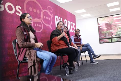 PILARES RECIBE A LA MINISTRA LENIA BATRES PARA DIALOGAR SOBRE LA REFORMA JUDICIAL